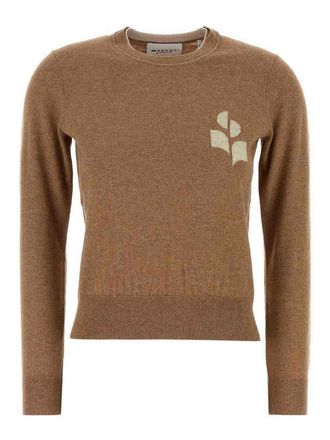Isabel Marant Pull Col Rond - Marron