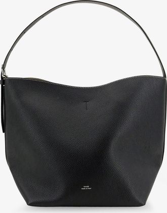 Toteme Medium Belted hammered leather shouder bag - TOTEME - gender_Woman