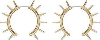 Diesel Herrenohrringe aus Edelstahl oder Halbedelmetall mit Bügelverschluss, Golden