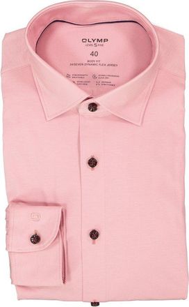 Olymp Herren Hemden rosa Jersey