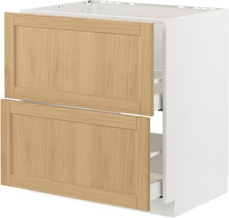 IKEA METOD / MAXIMERA Unterschr. f Spüle/2 Fronten/2Sch