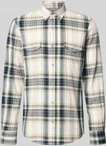 Lerros Regular Fit Freizeithemd aus reiner Baumwolle