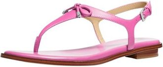 Michael Kors Sandales plates Nori pour femme, cerise, 37 EU