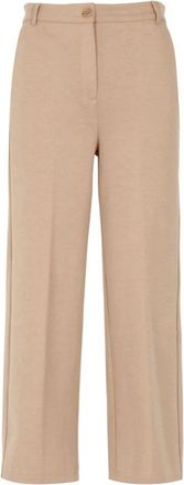 Max Mara Femme, Pantalons, Brun, Taille: 40 FR Cropped Pantalons
