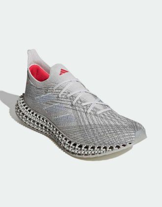 adidas adidas Performance - 4 dfwd x Strung - Chaussures de running - Gris, argenté mat et noir pur
