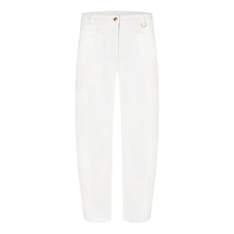 Cambio Ocean - - Jeans - Damen - Wei&szlig; - XL