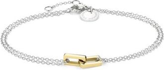 Liebeskind Collection de breloques Berlin, 20 cm, Acier inoxydable, Pas de gemme