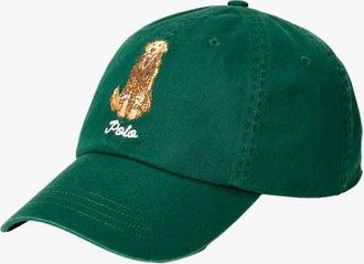 Polo Ralph Lauren Schnitt -embroidered Mütze - grün