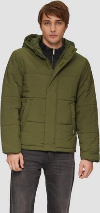 QS by s.Oliver Winterjacke Outdoor-Jacke Gesteppte Outdoor-Jacke mit Kapuze