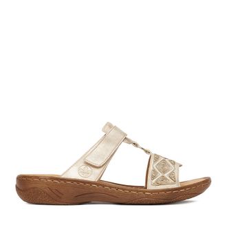 Rieker Pantoletten Rieker CEO-V2864-60 Goldfarben