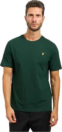 Lyle & Scott Homme, Tops, Vert, Taille: 2XL T-Shirt Uni