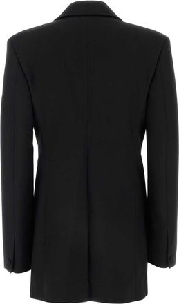 Givenchy Stretch Wool Blend Blazer - Black