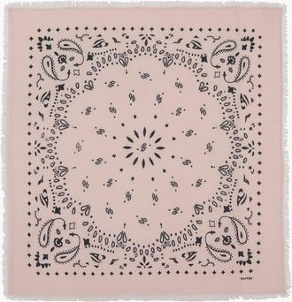 Kujten Grand bandana cachemire imprim&eacute; - Grand Bandana Hachiko