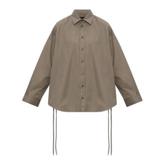 Balenciaga Oversized Shirt - - Blouses & Shirts - Damen - Gr&uuml;n - S