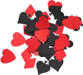 Cabilock 60g Poker Konfetti Tischdekoration Gl&auml;nzende Pailletten F&uuml;r Partys Bars Junggesellenabschiede Vielseitig Einsetzbar