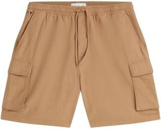 Tommy Hilfiger Short cargo en lin m&eacute;lang&eacute;