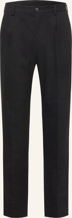 Strellson Anzughose Tomeo Regular Fit Mit Leinen schwarz