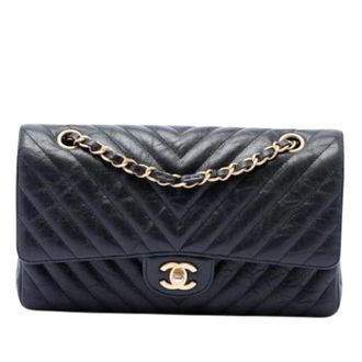 Chanel Pre-owned Classic Double Flap Shoulder Bag - - Pre-owned - Damen - Schwarzk - ONE SIZE