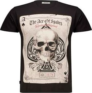 Deeluxe T-Shirt imprimé Ace of Spades Effet Vintage T-Shirt ACE Regular Homme