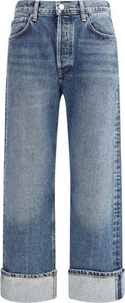 A Gold E Damen, Jeans, Blau, W30Gr&ouml;&szlig;e