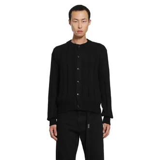Ann Demeulemeester Natel Brushed Rib Cardigan