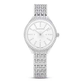 Swarovski Femme, Accessoires, Gris, Taille: ONE Size Montre Crystalline