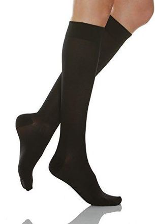 Relaxsan Basic 950 (1 Paire - Noir 5/XXL) mi-bas de maintien 280 Den compression graduée forte