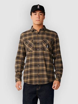 Rip Curl S-Series Solucel Flannel Hemd black