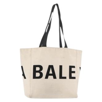 Balenciaga Pre-owned Vintage Canvas Tote Bag - - Pre-owned - Damen - Beige - ONE SIZE