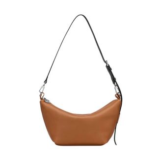 Longchamp Slouchy Leder Umh&auml;ngetasche - - Bags - Damen - Braun - ONE SIZE