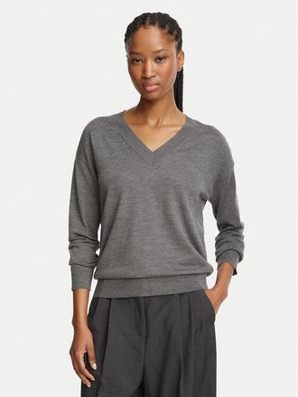 Max Mara Pullover Fiocchi 2625366062 Grau Regular Fit