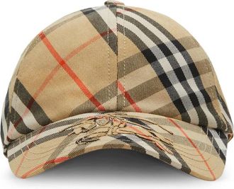 Burberry Check Pattern Baseball Cap