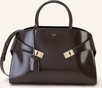 Ferragamo Ferragamo Handtasche Hug Vanity schwarz