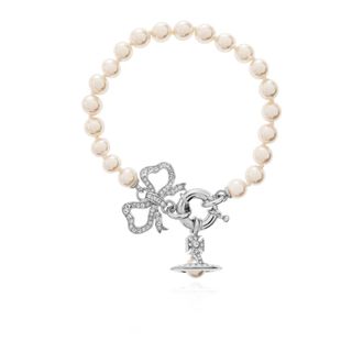 Vivienne Westwood Rigoberta Perlenarmband - - Accessories - Damen - Grau - S