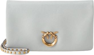 Pinko Pinko, Femme, Accessoires, Gris, Taille: ONE Size Sac bandouli&egrave;re