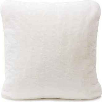 Gözze Kuscheliger Kissenbezug, Merino Feeling, 50x50 cm - Wollweiß