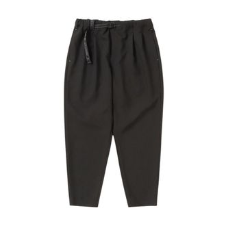 And Wander PE Melange Twill Wide Pants - - Trousers - Herren - Schwarzk - XL
