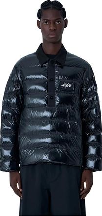 Moncler Homme, Vestes, Noir, Taille: XL Padded Vardar Shirt Jacket