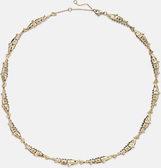 Yvonne L&eacute;on Yvonne L&eacute;on Collier Marlin en or 9 ct et diamants