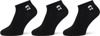 Karl Lagerfeld Kurze Socken A4M47044 Schwarz