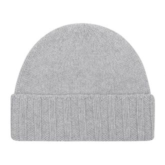 Drumohr Bonnet en cachemire - Homme - Accessoires - Gris - Taille: 46 CM