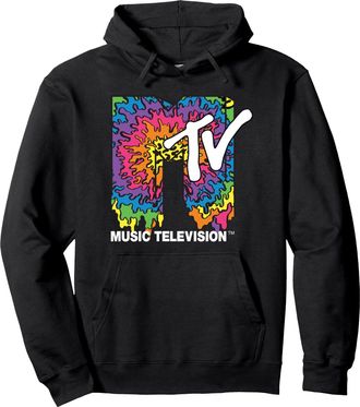 Giesswein Klassischer MTV Melting Tie Dye Pullover Hoodie