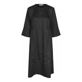Masai Femme, Robes, Noir, Taille: 42 FR MaNuska Midi Dress