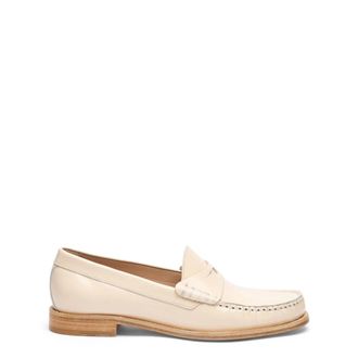 Stuart Weitzman Femme, Chaussures, Beige, Taille: 39 1/2 EU Lottie Loafer