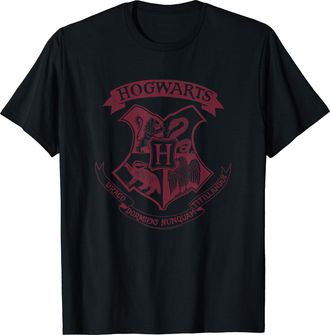 Harry Potter Red Hogwarts Crest T-Shirt