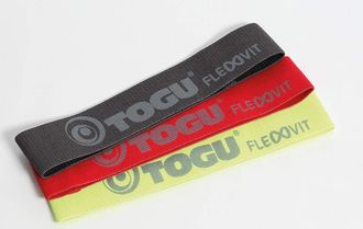 Togu FLEXVIT Mini Band (3er Set (gelb,rot,anthrazit))