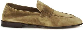 Bally Beige Kalbsleder Bos Taurus Slipper