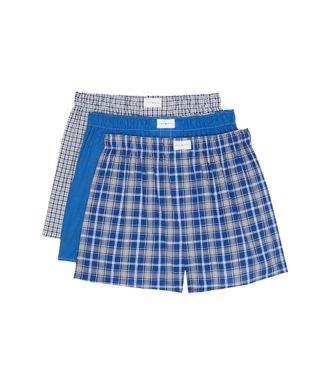 Tommy Hilfiger Herren Unterwäsche Multipack Cotton Classics Woven Boxer, Gletscher, X-Large