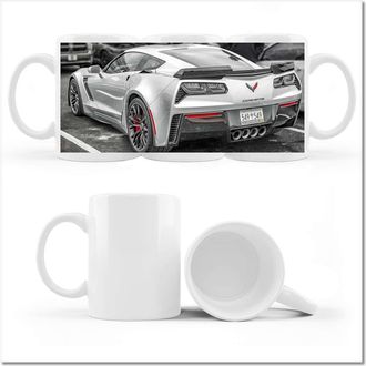Generic Kaffee Tee Tasse Tasse mit Foto Corvette Sportwagen Nr.H4589Z_Cup