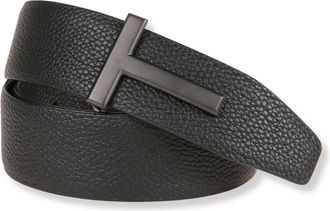 Tom Ford Homme, Accessoires, Noir, Taille: 90 CM T Icon Belt